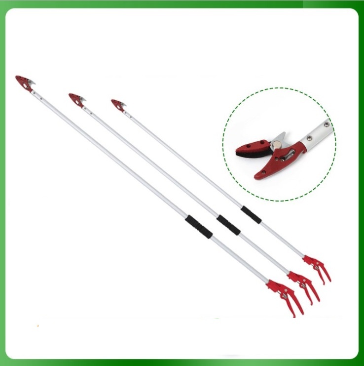 Extendable Tree Pruner, Cut and Hold Pruning Trimmer, Long Reach Pole ...